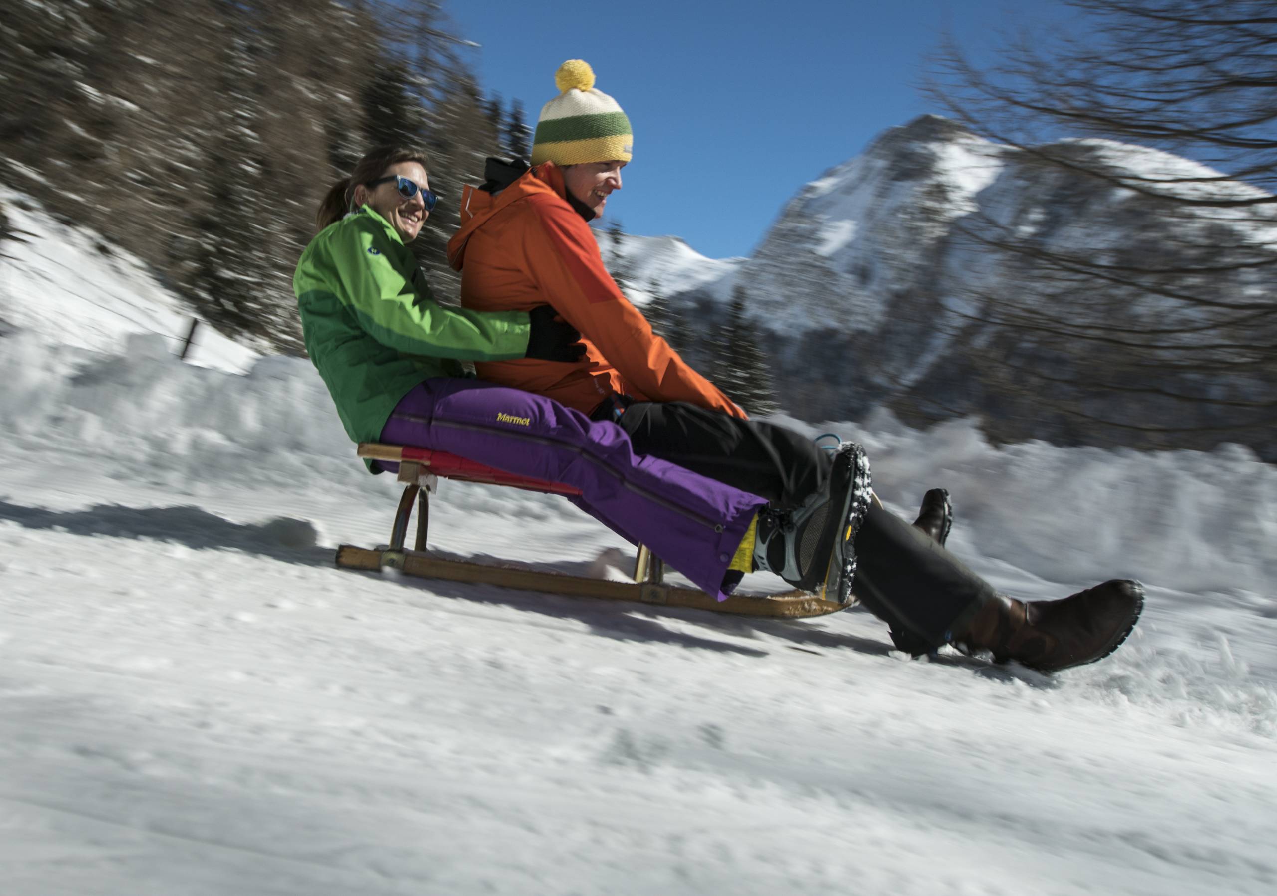 Tobogganing in Tyrol – fun for the whole family